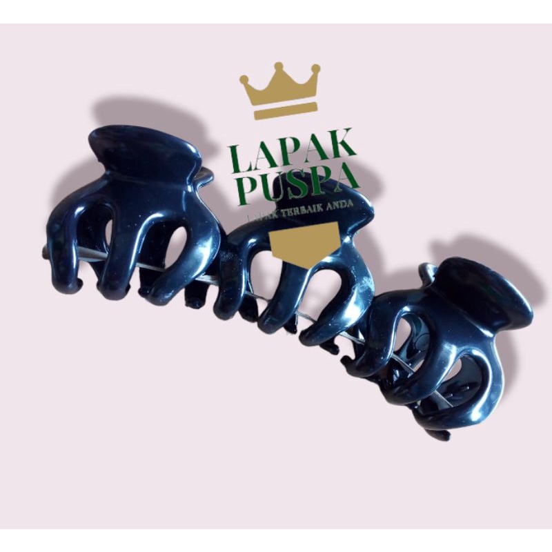 Jual jedai jepitan rambut jedai tebal 5 cm | Shopee Indonesia