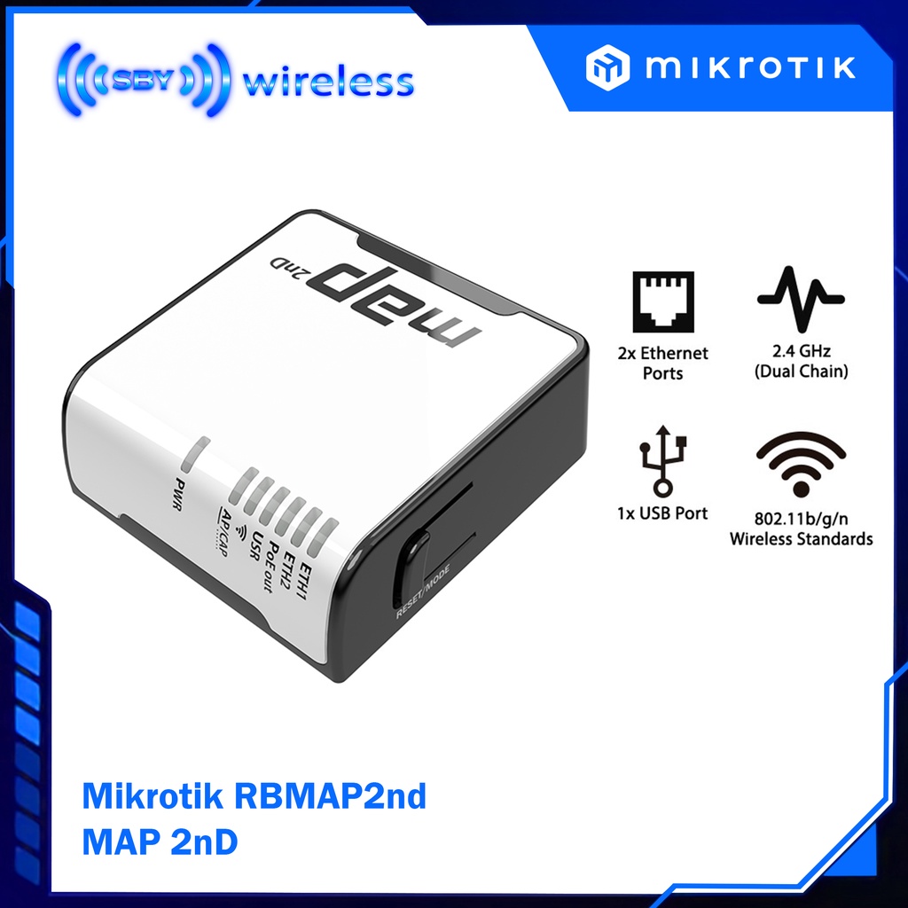 Jual Mikrotik RBMAP2nd MAP 2nD | Shopee Indonesia