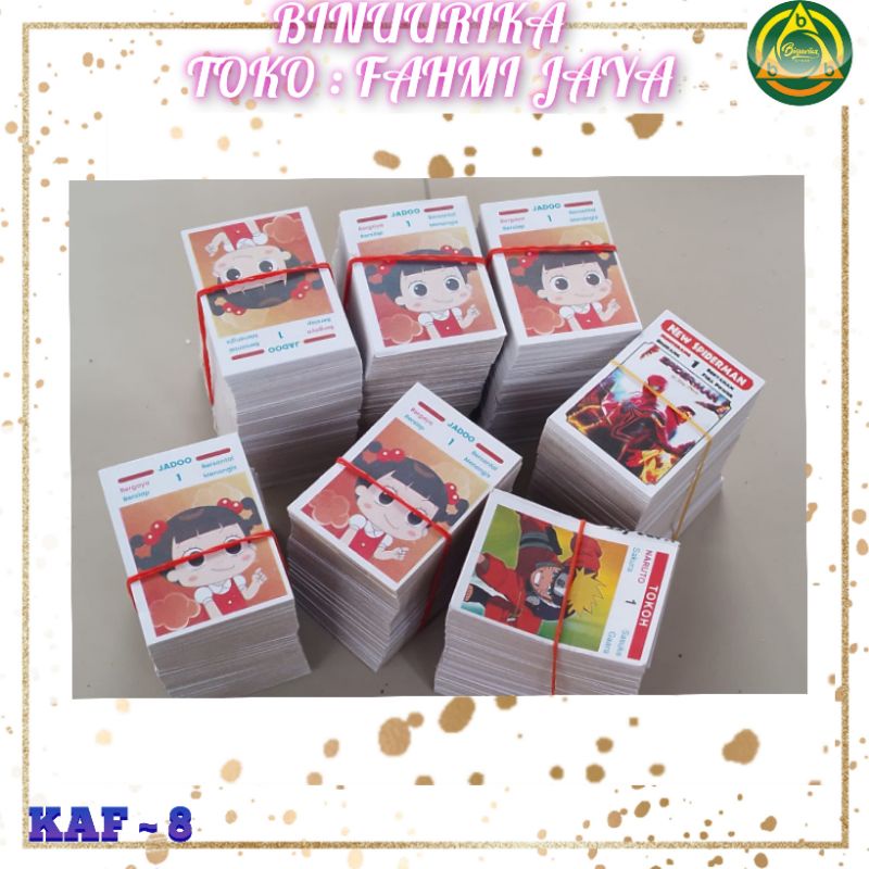 Jual Kartu Kwartet 1 Ikat Isi 320 Pcs | Shopee Indonesia Jual Kartu Kwartet 1 Ikat Isi 320 Pcs | Shopee Indonesia