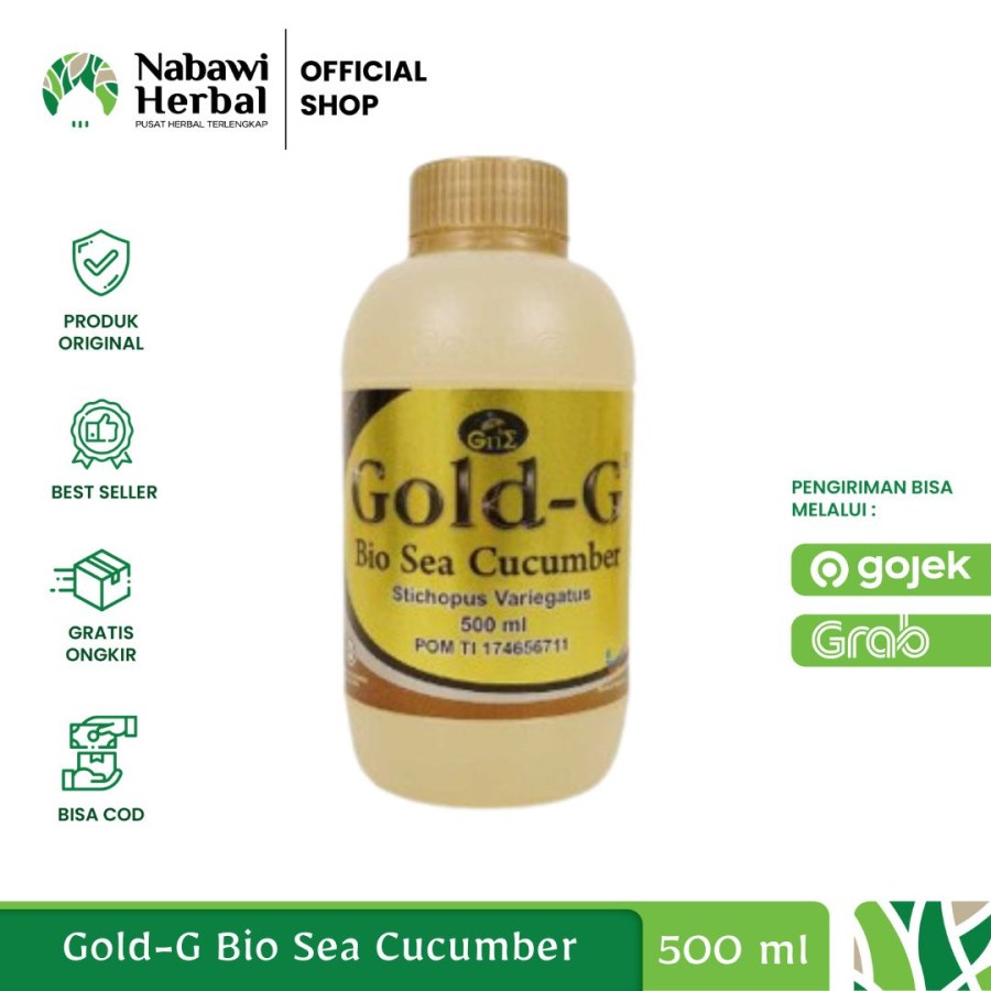 Jual GOLD G - Bio Sea Cucumber Gold G 500ml | Shopee Indonesia