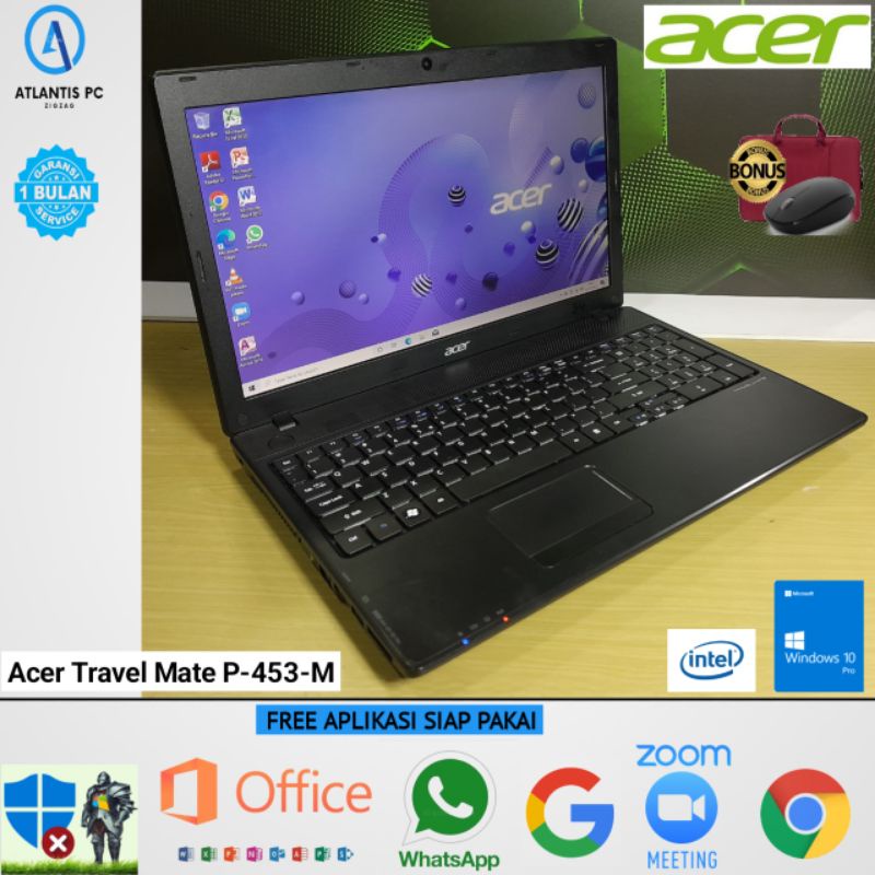 Jual Laptop Acer TMP453-M Intel Core i3 RAM 4GB HDD 500GB Win 10 SIAP PAKAI !!! | Shopee Indonesia