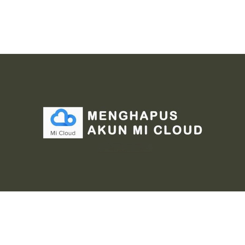 Jual MICLOUD XIAOMI INDONESIA CLEAN PERMANEN | Shopee Indonesia