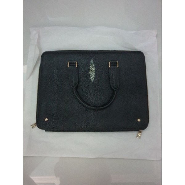 Jual Tas Kulit Ikan Pari second | Shopee Indonesia