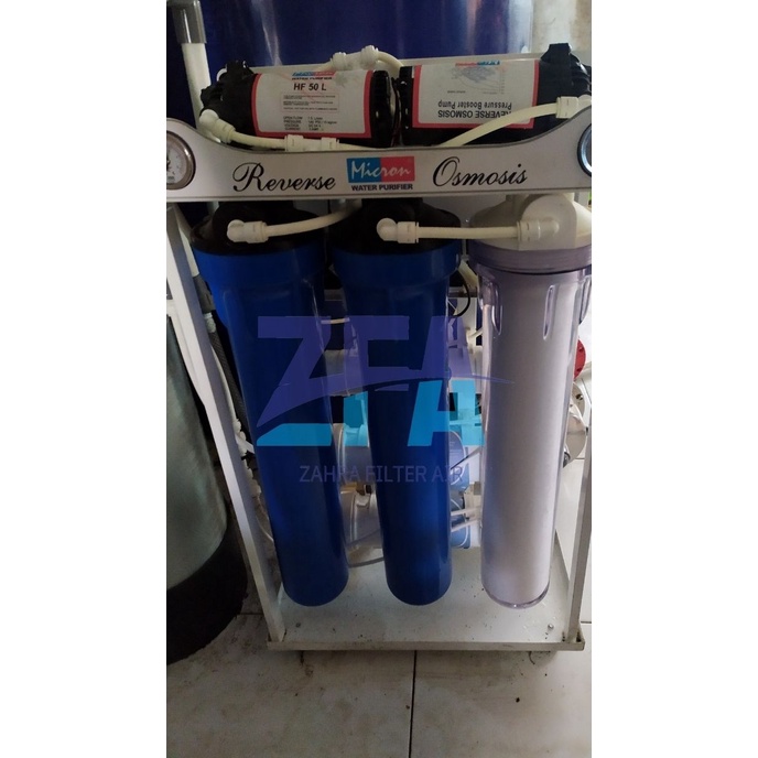 Jual Mesin Filter Air Minum RO ( Reverse Osmosis ) 1000 GPD Housing 20 ...