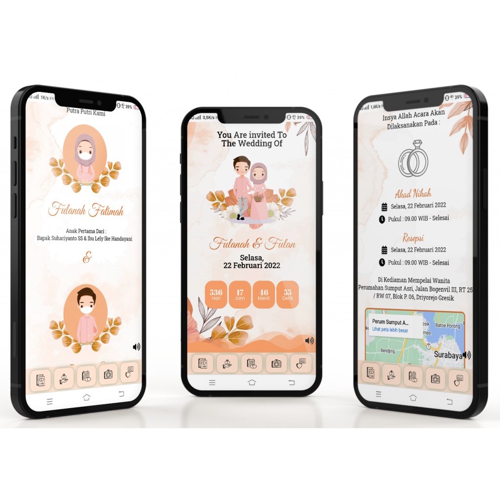 Jual undangan digital undangan digital web undangan link | Shopee Indonesia