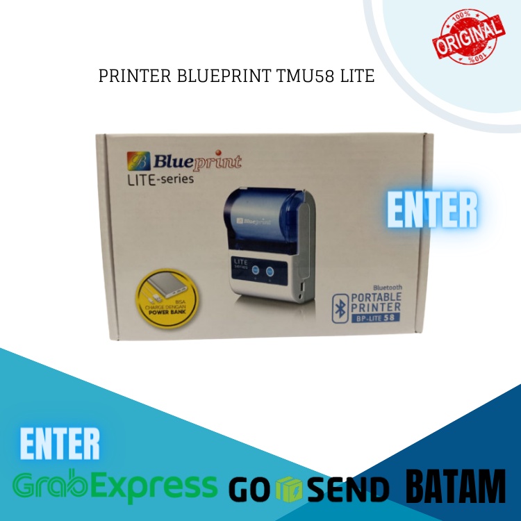 Jual PRINTER BLUEPRINT BP LITE58 LITE, PRINTER PORTABLE STRUCK USB ...