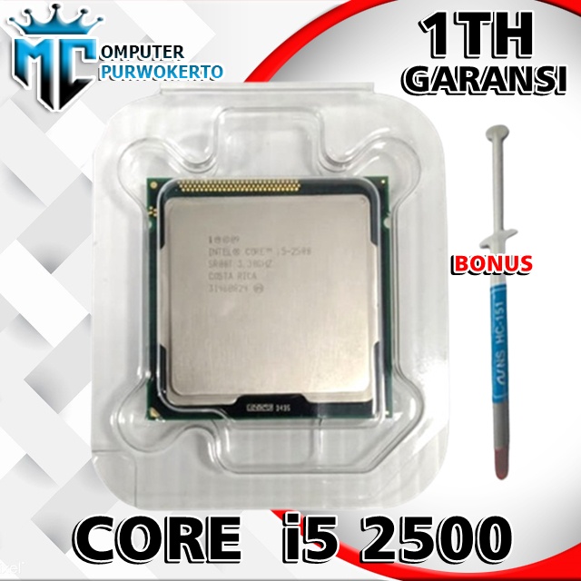 Jual Processor Intel Lga 1155 Core I5 2500 3 30 Ghz Shopee Indonesia