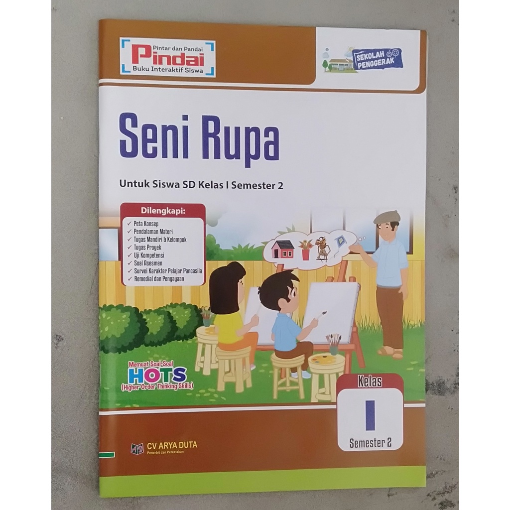 Jual LKS Seni Rupa untuk Kelas 1 Semester 2 SD | Shopee Indonesia