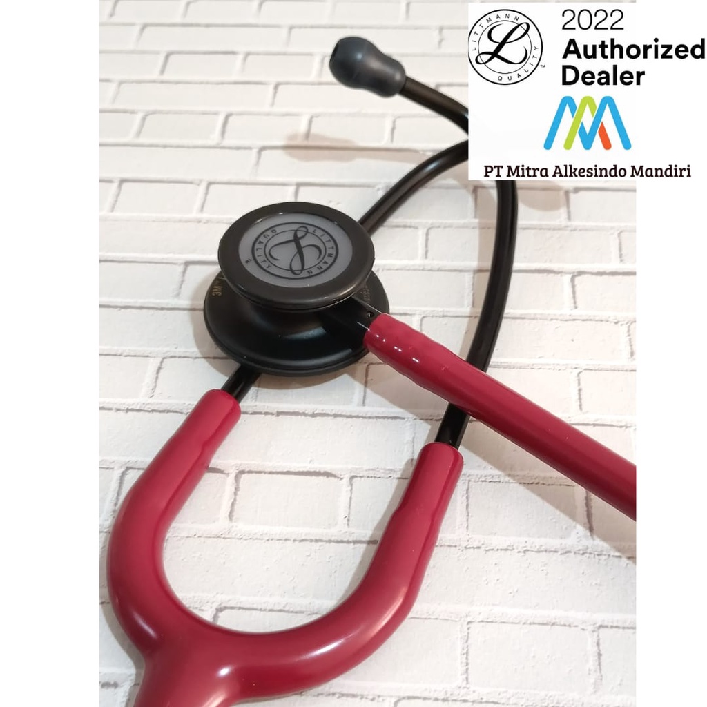 Jual 3M Littmann Stethoscope Classic III Burgundy Black Finish - 5868 ...