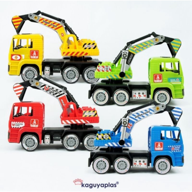 Jual MAINAN MOBIL EXCAVATOR/BEGO BESAR BAHAN PLASTIK TEBAL (SERI ...