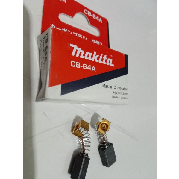 Jual CARBON BRUSH MAKITA CB 64 ORI/ARANG SPUL MAKITA CB 64 ORI | Shopee Indonesia