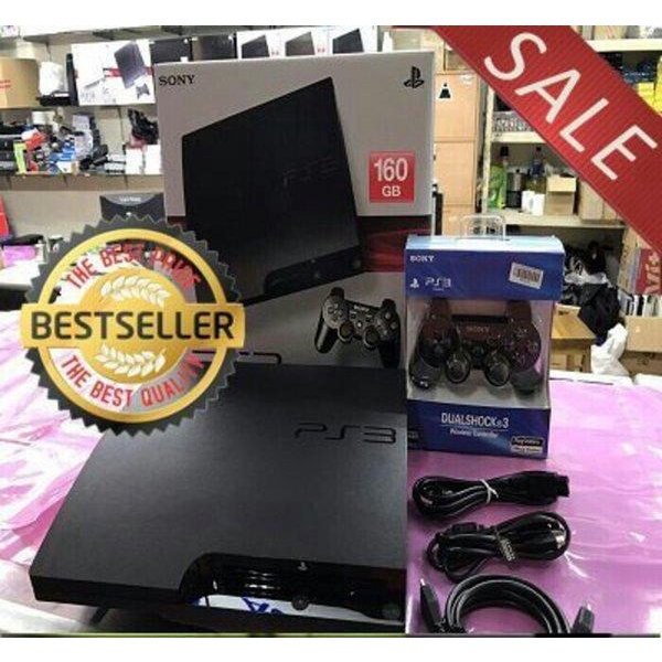 Jual Mesin Ps3 Ofw Slim 160gb Hdd Isi Full Game Cfw Inject Seri 300xx