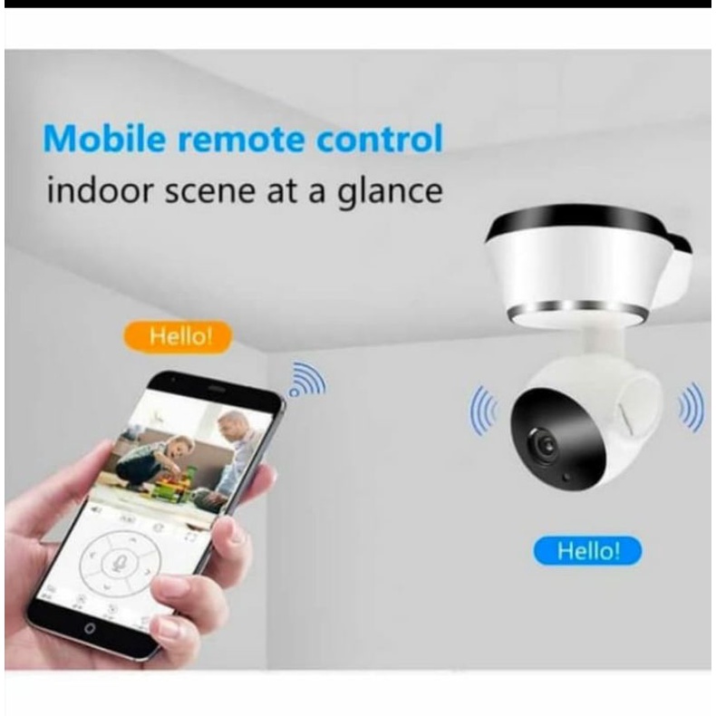 Jual IP Camera Wifi Smart CCTV V380 Wireless IP Kamera APP Control ...
