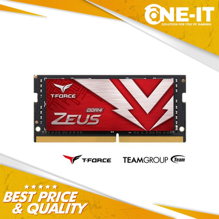 Jual RAM Laptop TEAM T-FORCE ZEUS 16GB DDR4 3200MHz SODIMM | Shopee ...