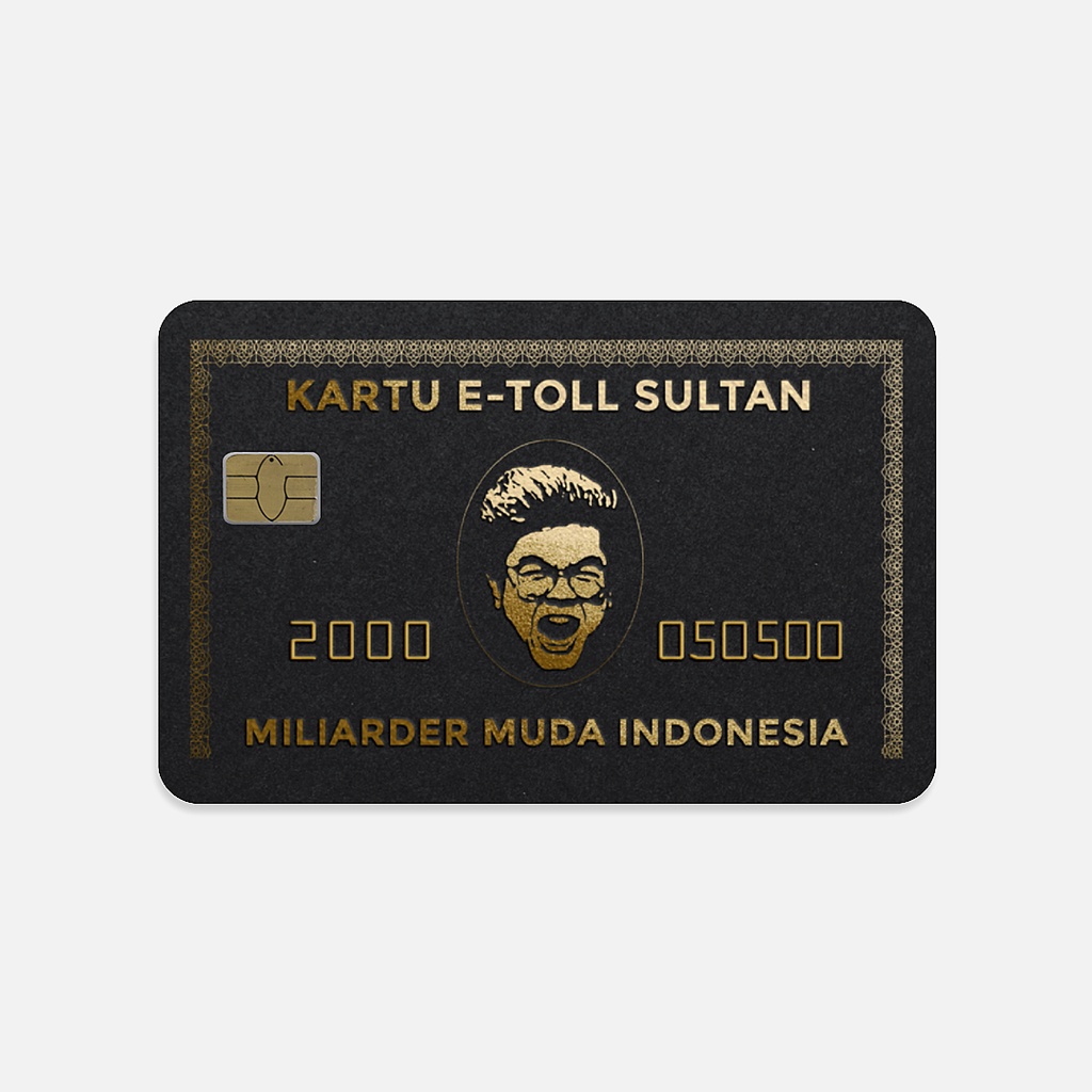 Jual E-Toll Card Sultan Samuel Christ | Shopee Indonesia