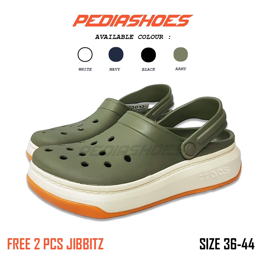 Jual Crocs Pria Full Force Crocs Original Sandal Pria Sandal Crocs Murah Anti Licin | Shopee ...