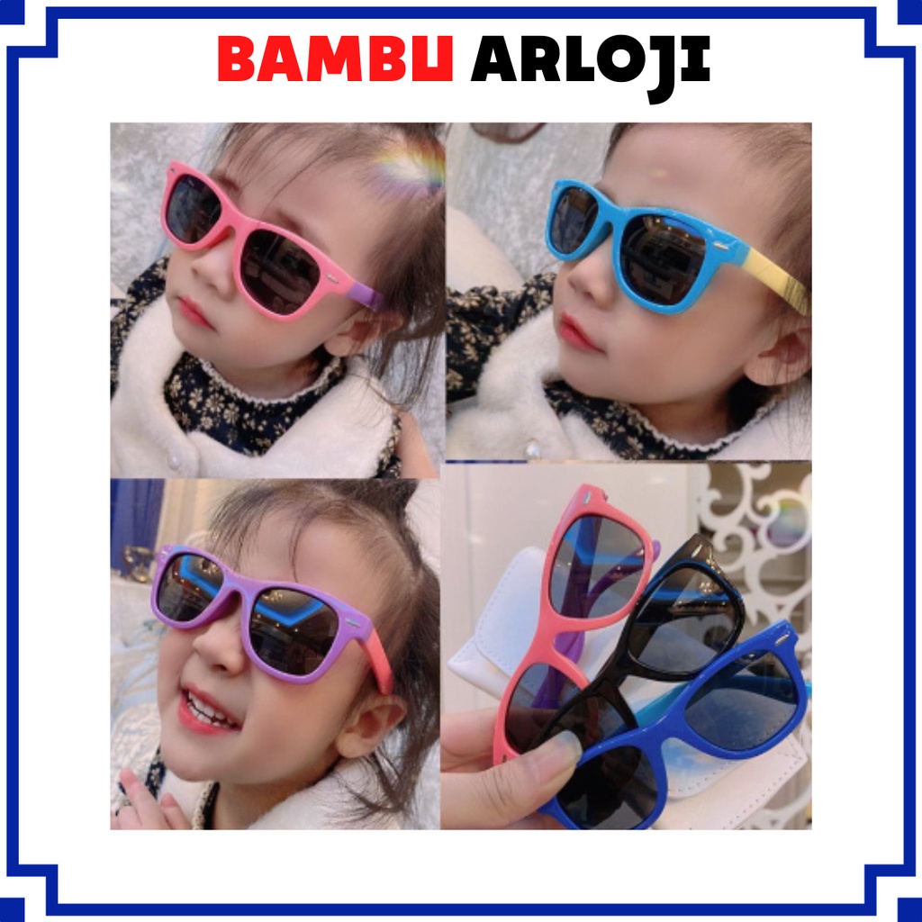 Jual BAJ Kacamata Hitam Anak Untuk Bayi Usia 0-8 Tahun Kacamata Anak ...