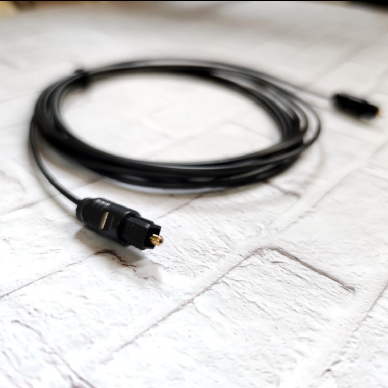 Jual KABEL AUDIO FIBER OPTIC SPDIF TOSLINK 3 METER 3M STANDARD | Shopee ...