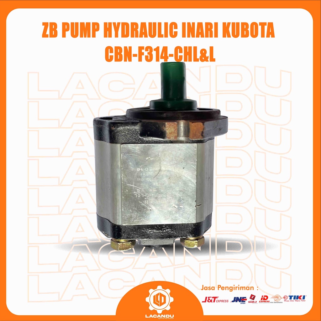 Jual ZB PUMP HYDRAULIC INARI KUBOTA CBN-F314-CHL&L for COMBINE HARVESTER LACANDU PART | Shopee ...