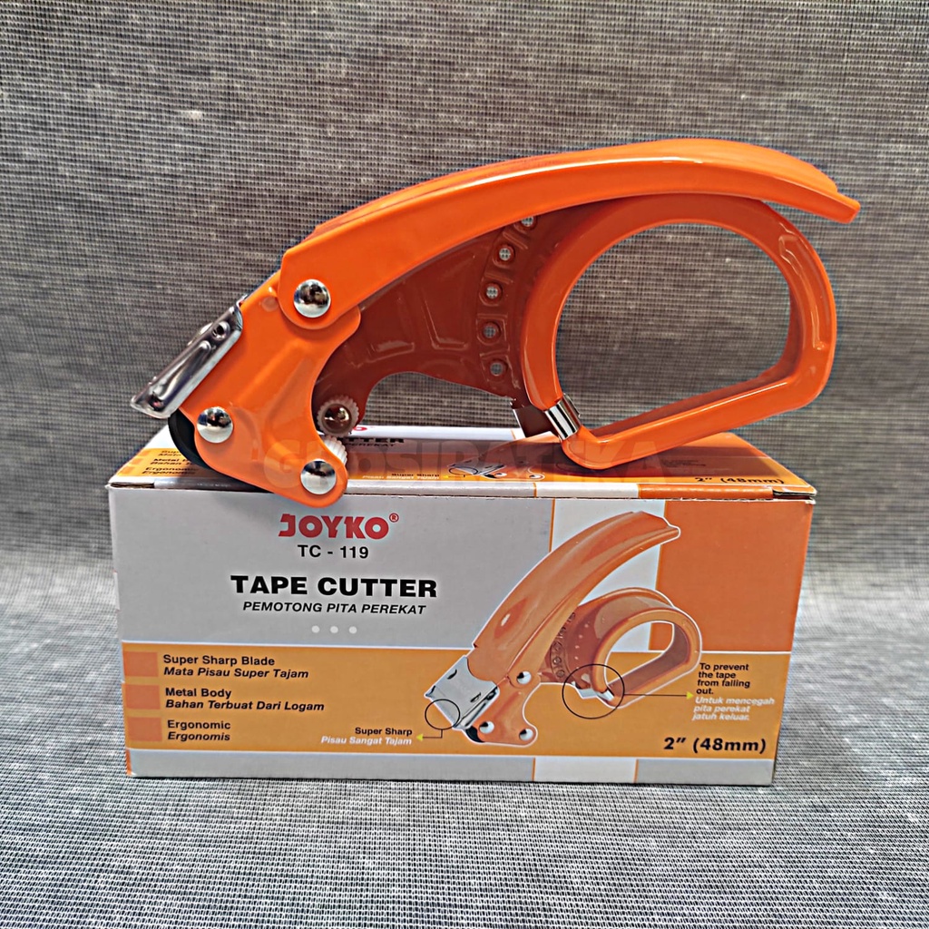 Jual TEMPAT ISOLASI, DISPENSER ISOLASI, TAPE CUTTER TC 119 JOYKO ...