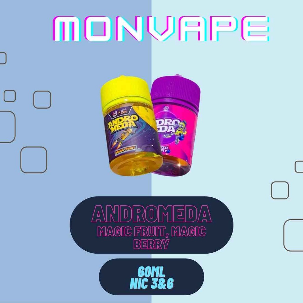 Jual ANDROMEDA V1 & V2 60ML BY J99 VAPE E-LIQUID | Shopee Indonesia
