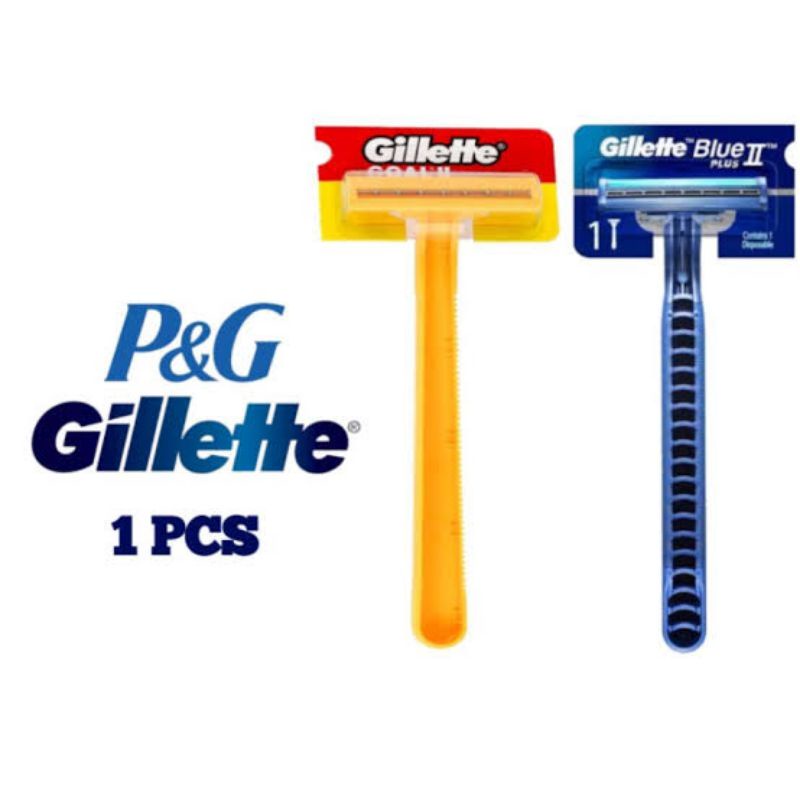 Jual Gillette Goal II - Gillette Blue II Plus | Shopee Indonesia