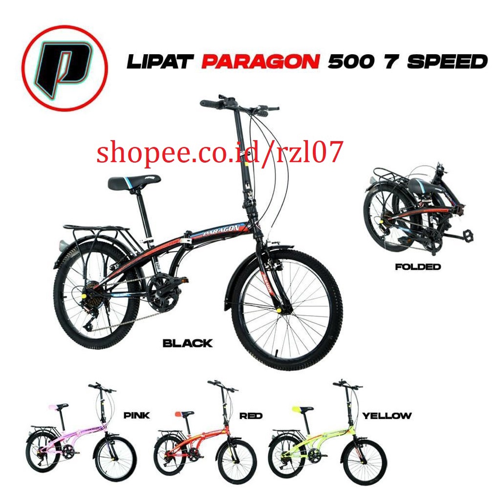 Jual SEPEDA LIPAT PARAGON 20 INCH SEPEDA LIPAT MORISON 20 8116 MURAH ...