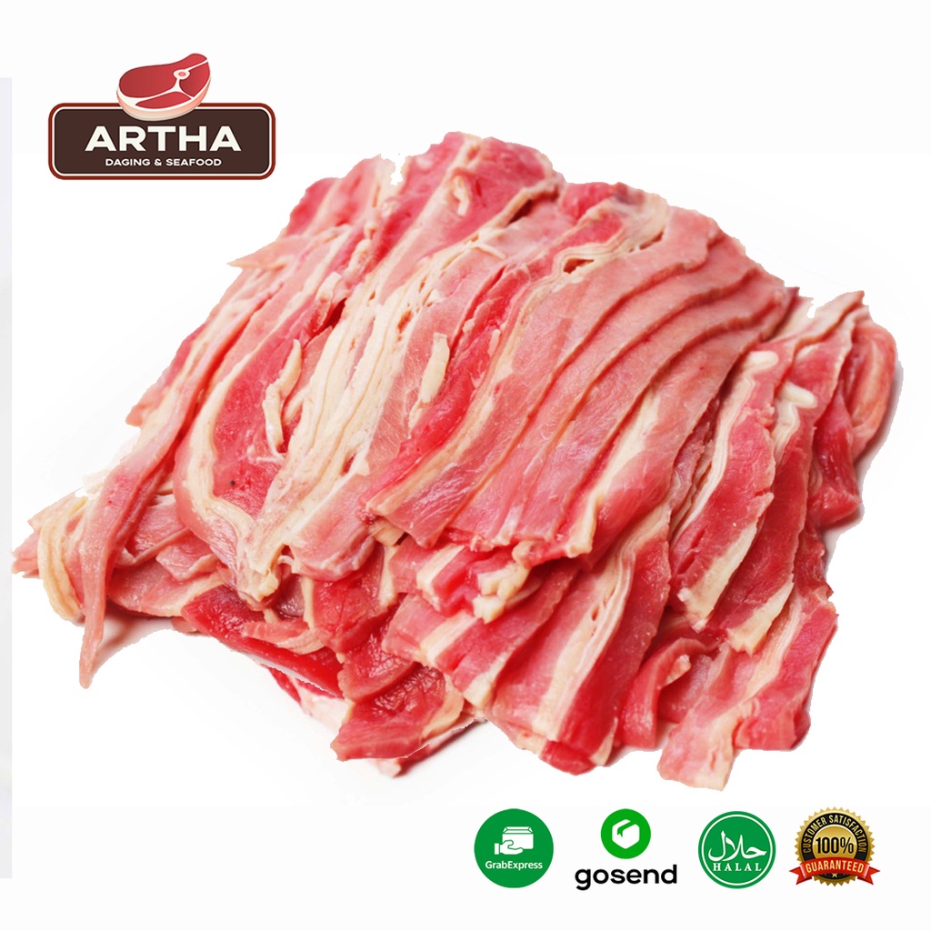 Jual DAGING SLICE BRISKET AUS // 500GR/1KG | Shopee Indonesia