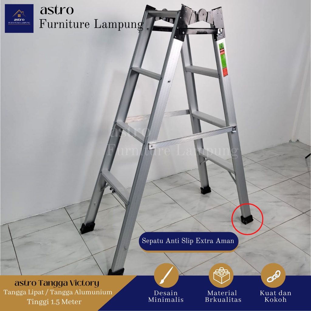Jual PROMO!! TANGGA LIPAT FULL ALUMUNIUM BINA KARYA | Shopee Indonesia