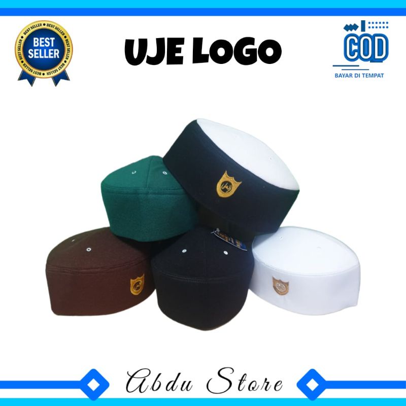 Jual Peci UJE LOGO Anak Dan Dewasa Murah , Peci Beludru Uje Logo ...