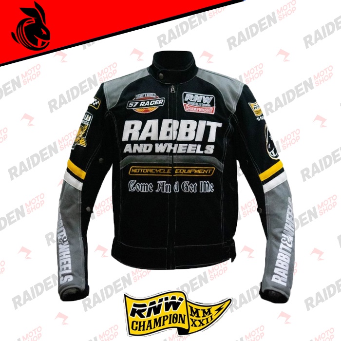 Jual Jaket Motor Rabbit And Wheels CHAMPION V2 | Shopee Indonesia