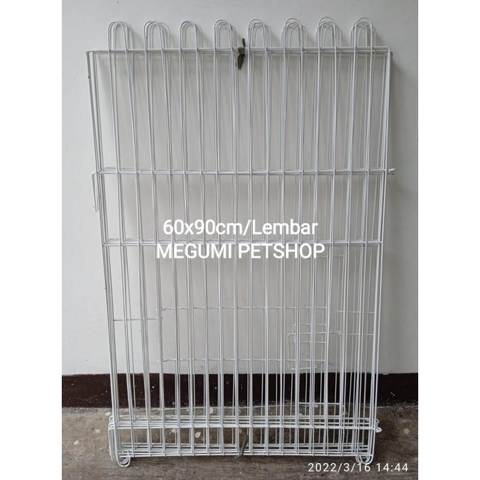 Jual KANDANG PAGAR KUCING ANJING UKURAN P 120 x L 60 x T 90cm/Lembar ...
