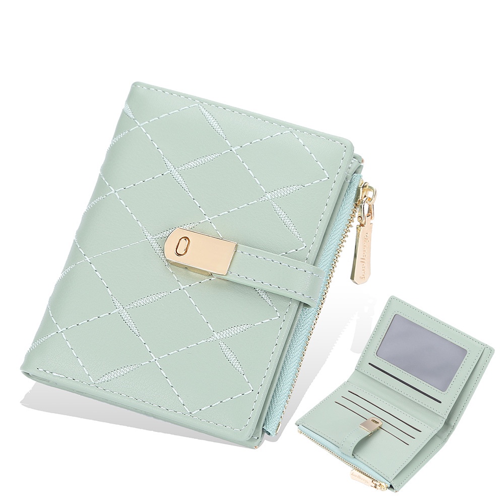 Jual DOMPET LIPAT WANITA KECIL BAELLERRY ORIGINAL KULIT HIJAU SORENTA ...