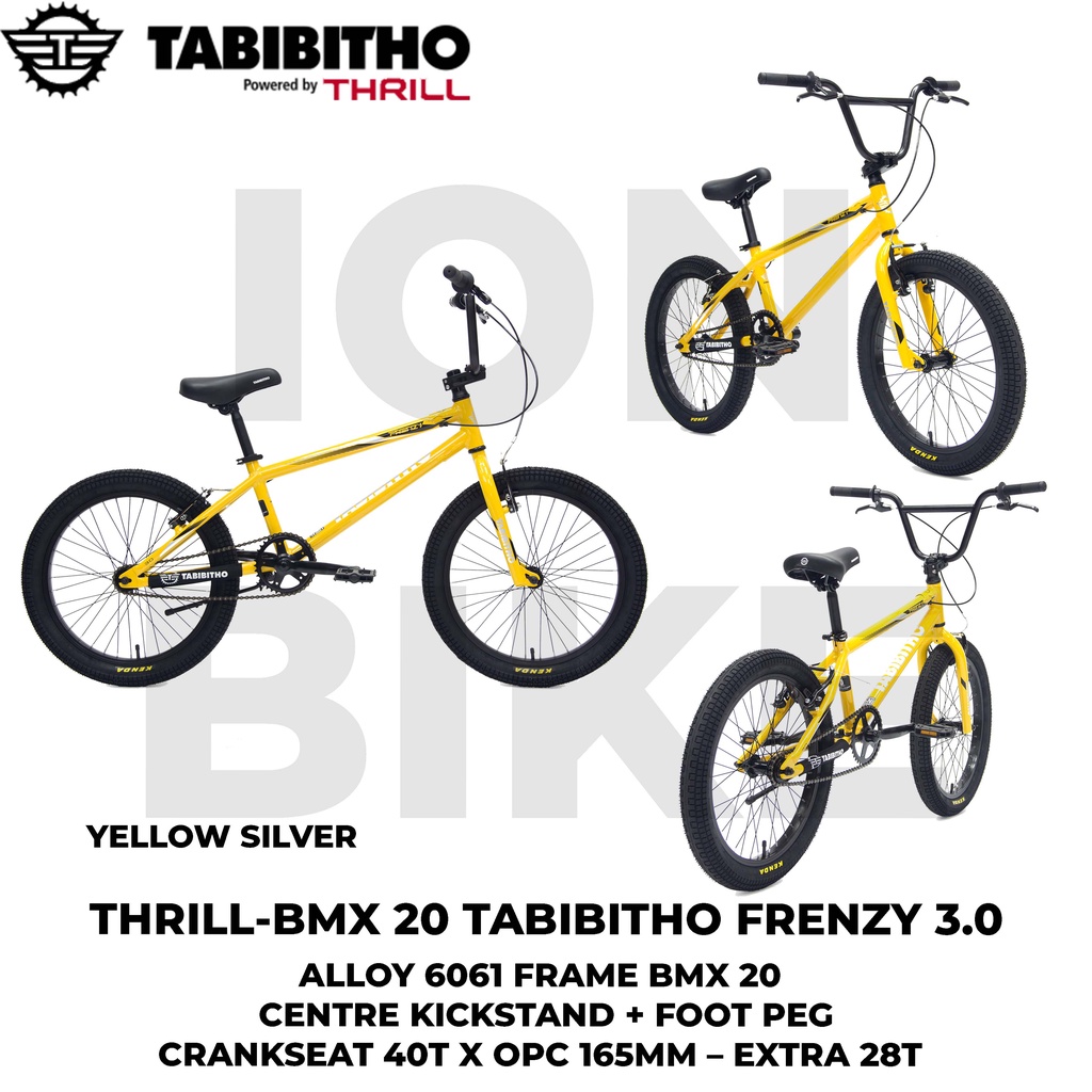 Jual Sepeda BMX 20 Tabibitho Frenzy 3.0 BC Alloy Frame 2022 Freestyle ...