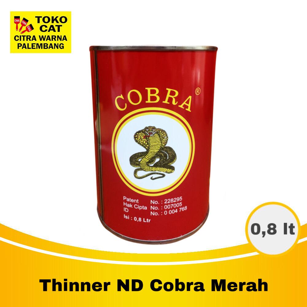 Jual Thinner ND Cobra Merah 0.8 Liter | Shopee Indonesia
