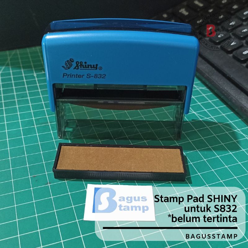 Jual Stamp Pad Self ink SHINY / Bantalan Stempel SHINY | Shopee Indonesia