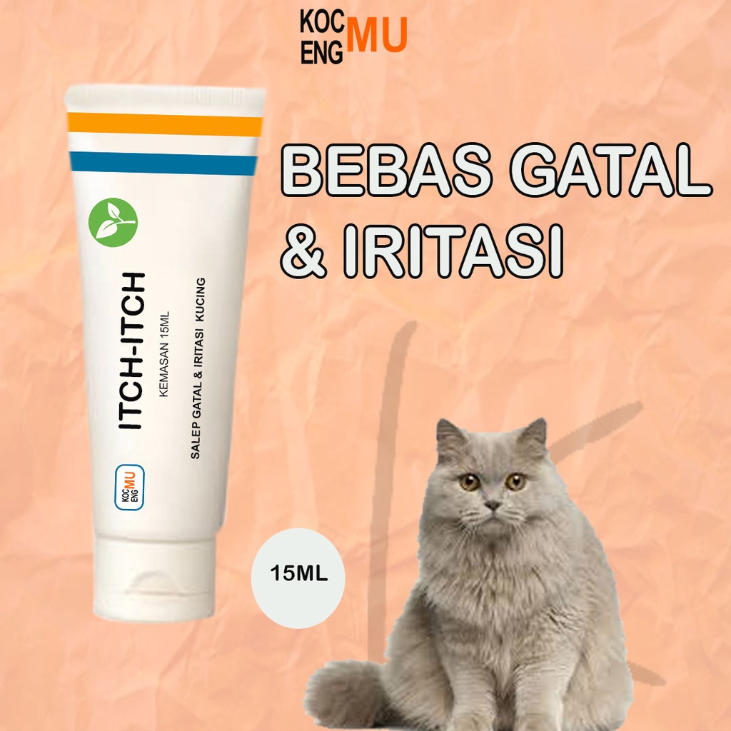Jual Obat Gatal Kucing Obat Gatal Telinga Kucing Salep Kocengmu (15ml ...