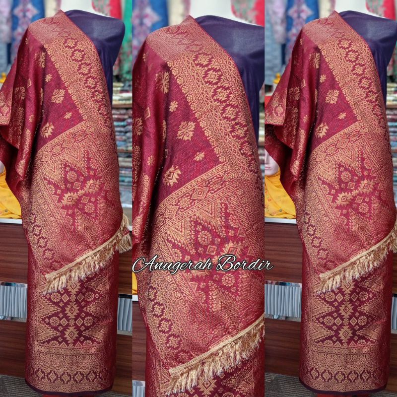Jual Songket + Selendang Songket Terbaru Best Seller | Shopee Indonesia