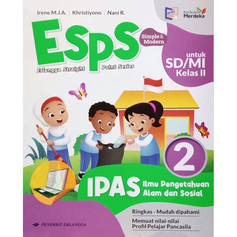 Jual Buku Pelajaran SD / MI ESPS IPAS kelas 2 Kurikulum Merdeka ...