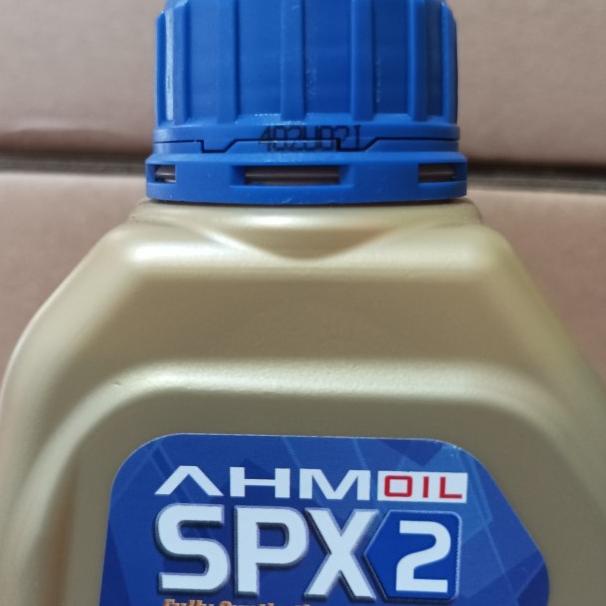 Jual Promo AHM OIL SPX 2 800 ML 10w-30 SL FULLY SYNTHETIC OLI MATIC ...