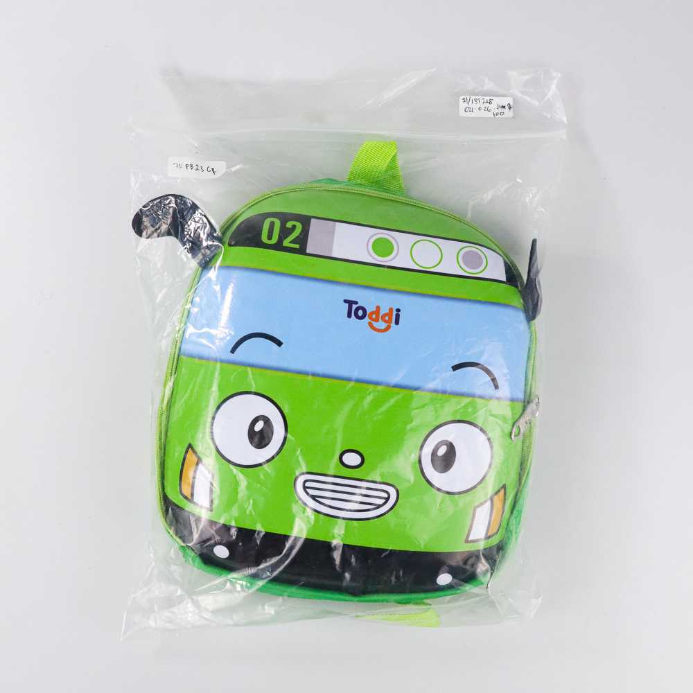 Jual Toddi Tas Ransel Sekolah Anak Backpack Model Bus Tayo - E-300 ...