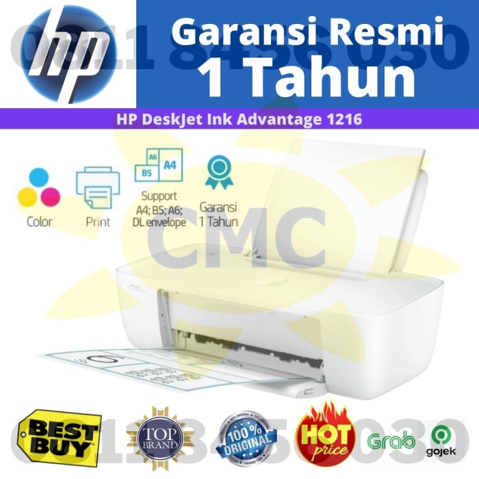 Jual Printer Hp Deskjet Ink Advantage 1216 | Shopee Indonesia