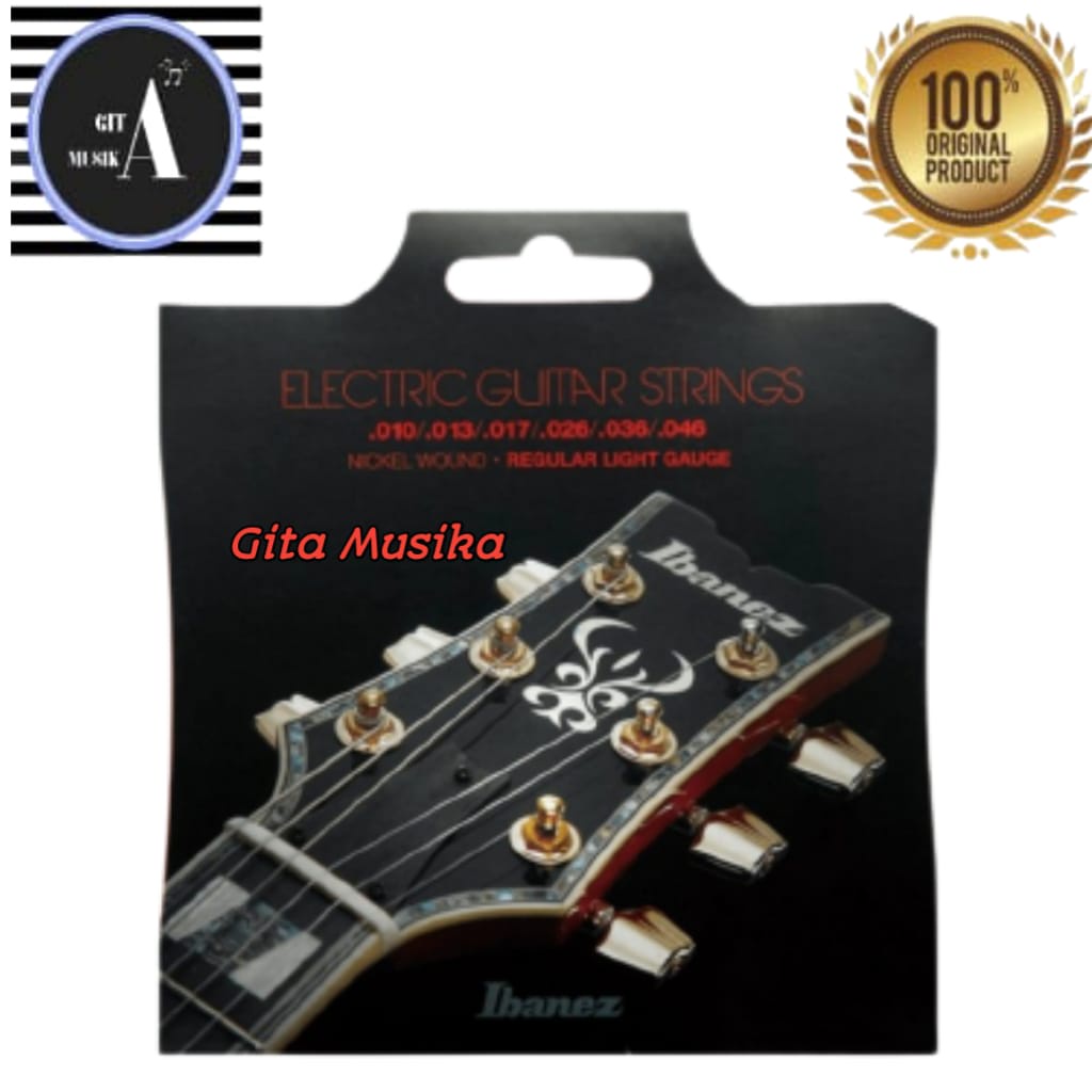 Jual Electric Guitar Strings (0.10) IBANEZ IEGS61 | Shopee Indonesia