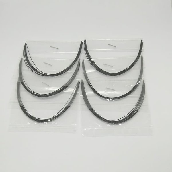 Jual Kawat Warna Hitam Per Pack ISI 5 / Kawat Behel Fashion / Kawat ...