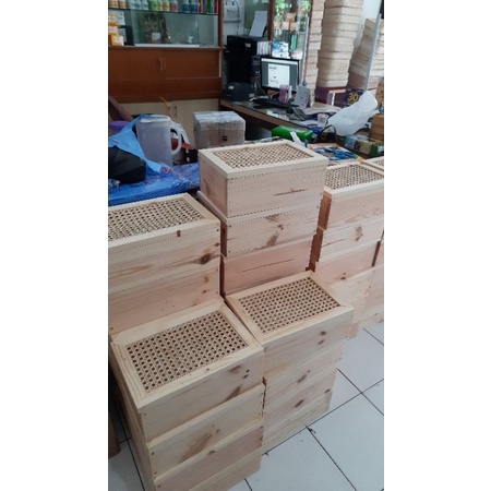 Jual Box Webbing Rotan Box Kayu Box Hampers Kotak Kayu | Shopee Indonesia