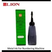 Jual tinta lion metal ink warna hitam | Shopee Indonesia