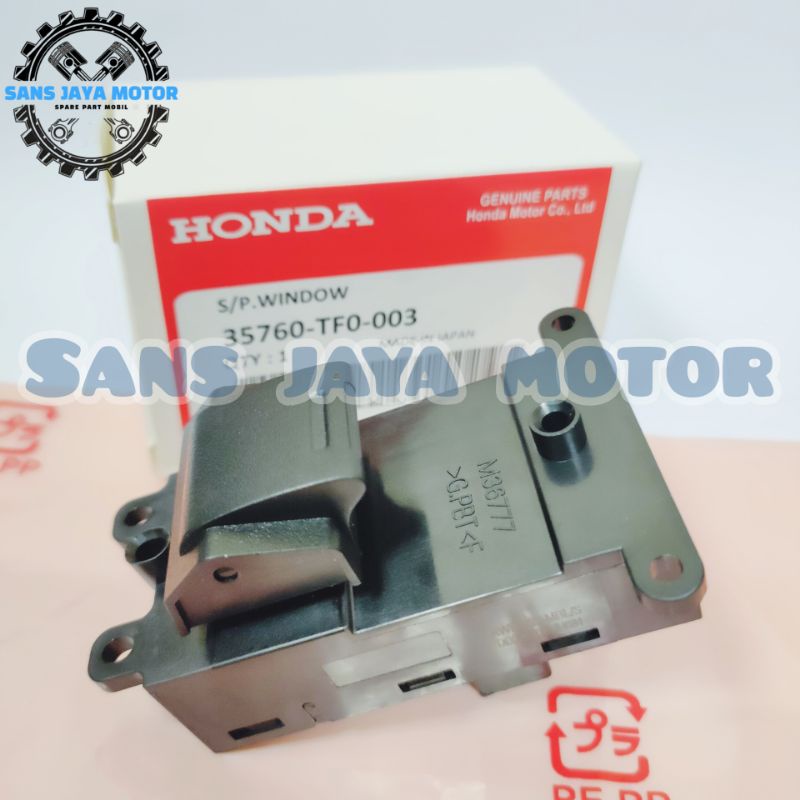 Jual Switch Single Power Window Jazz RS Mobilio Brio Freed City Civic ...