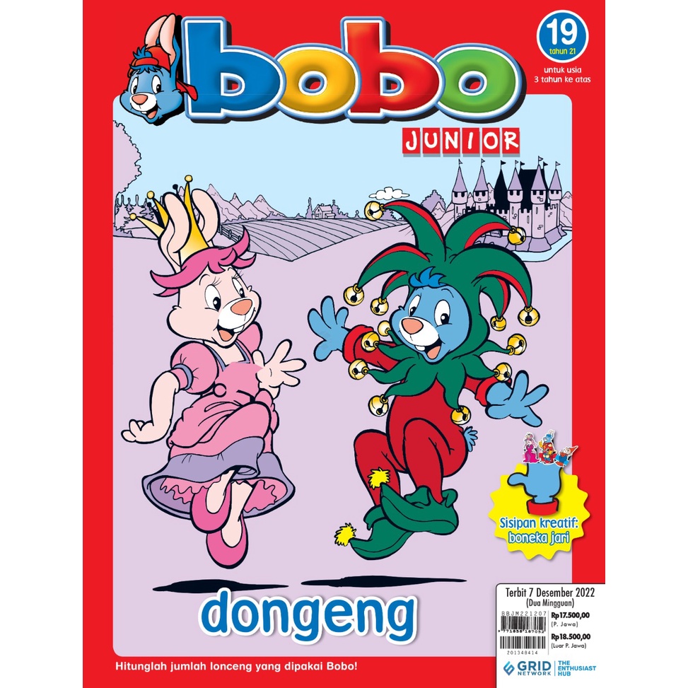 Jual Majalah Anak Bobo Junior Terbaru Edisi Desember 2022 | Shopee Indonesia