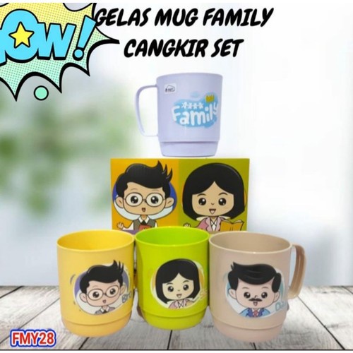 Jual GELAS MUG FAMILY / GELAS CANGKIR PLASTIK KARAKTER MY FAMILY ... Jual GELAS MUG FAMILY / GELAS CANGKIR PLASTIK KARAKTER MY FAMILY ...