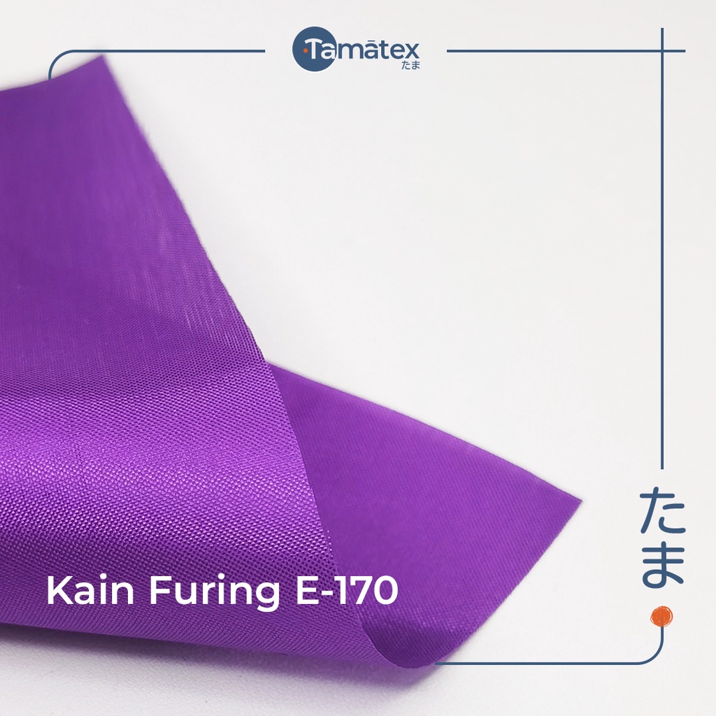 Jual KAIN FURING E170 PARASUT POLYESTER RINGAN PURING LINING SAKU TAS ...